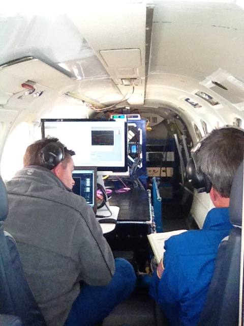 B200 research crew at work | NASA Airborne Science Program